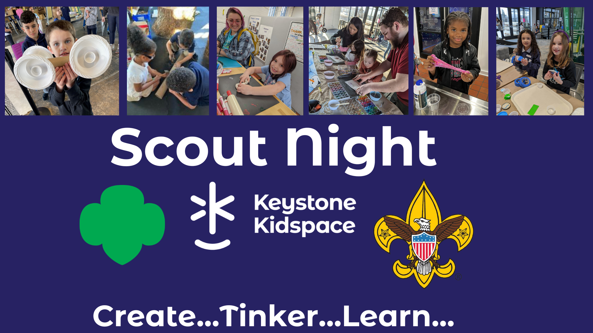 Event - Scout Night at Keystone Kidspace